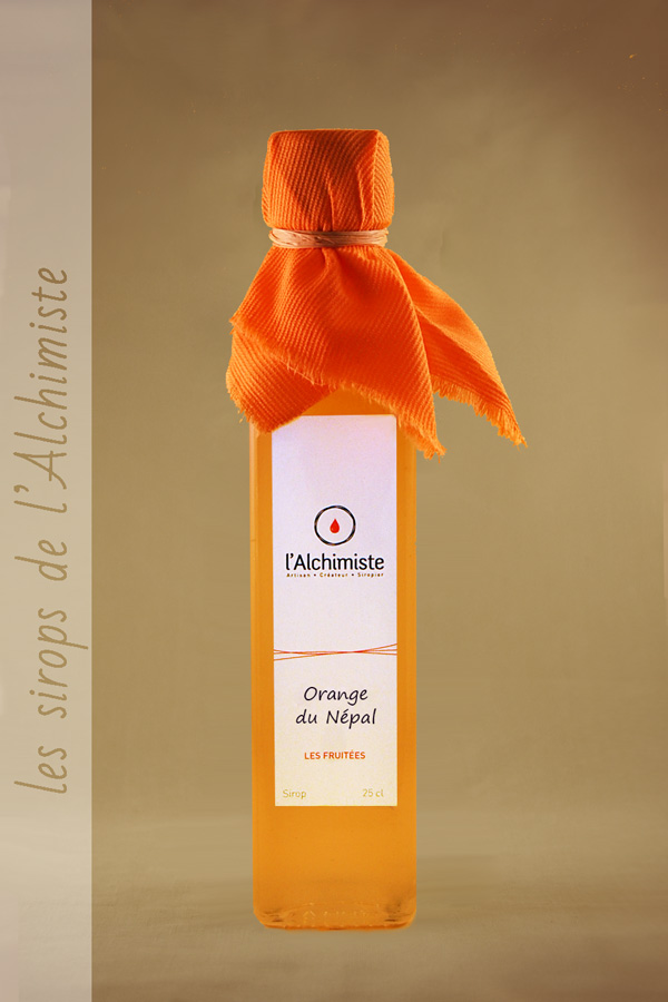 Sirop Orange Népal | L'Alchimiste Siropier à Chevreuse